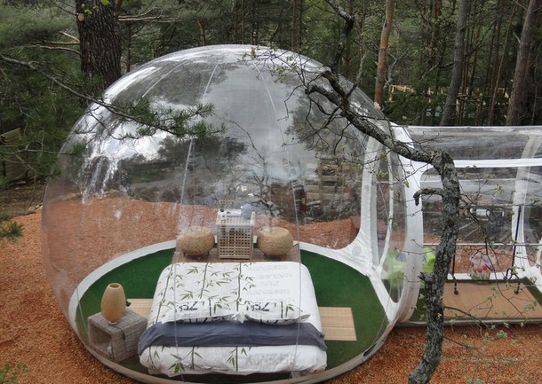 Dormire in una bolla trasparente immersi nella natura, ecco gli hotel ...