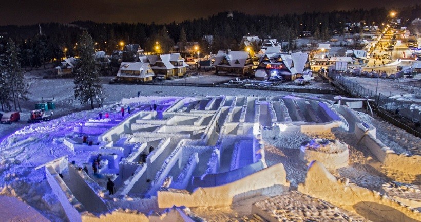 Labirinto di neve Zakopane — idealista/news
