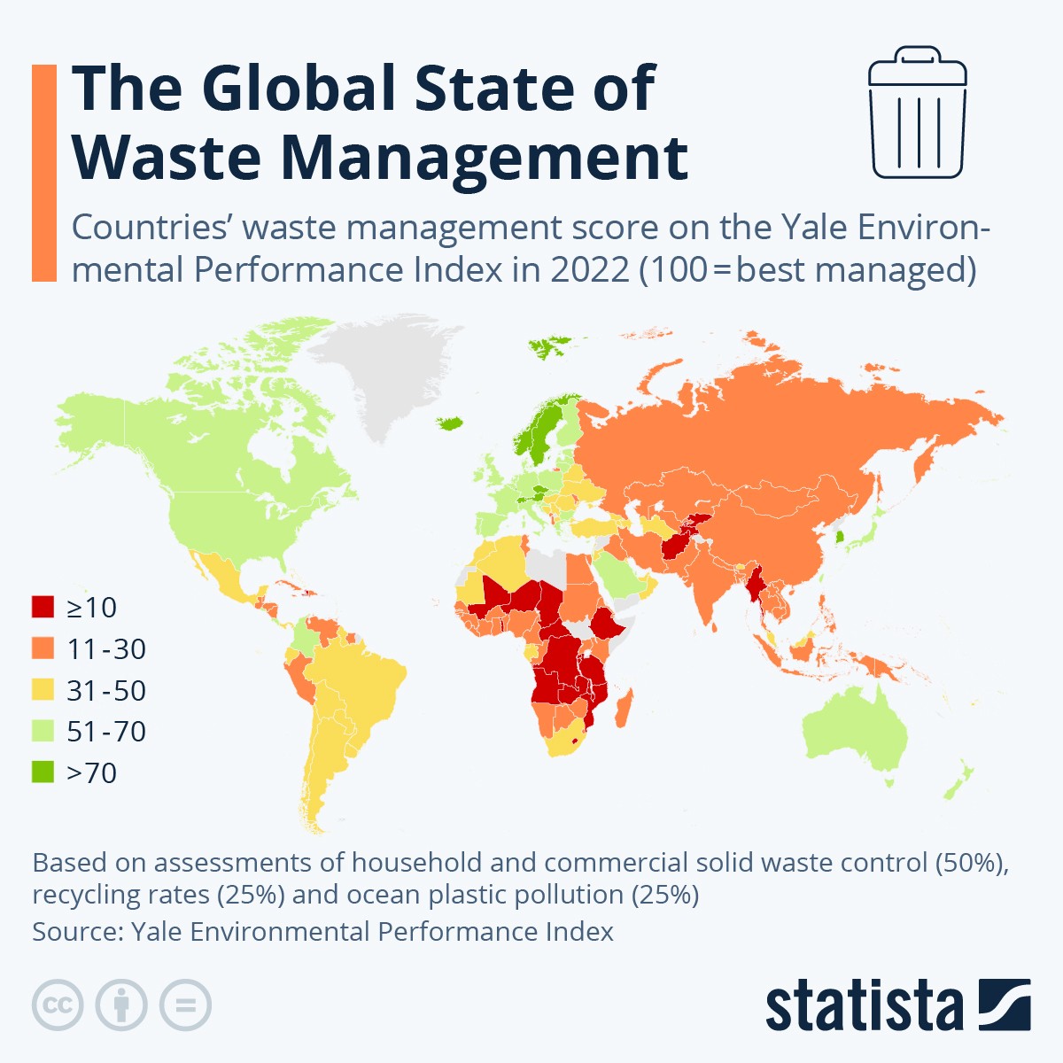 Come vengono gestiti i rifiuti nel mondo — idealista/news