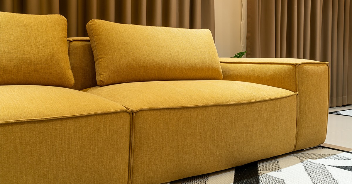 Color ocra abbinamenti: blu, verde e bianco — idealista/news