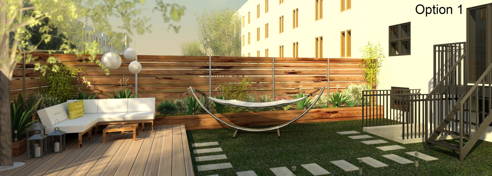 Un angolo di paradiso in città: terrazze di design, cortili hip e ...