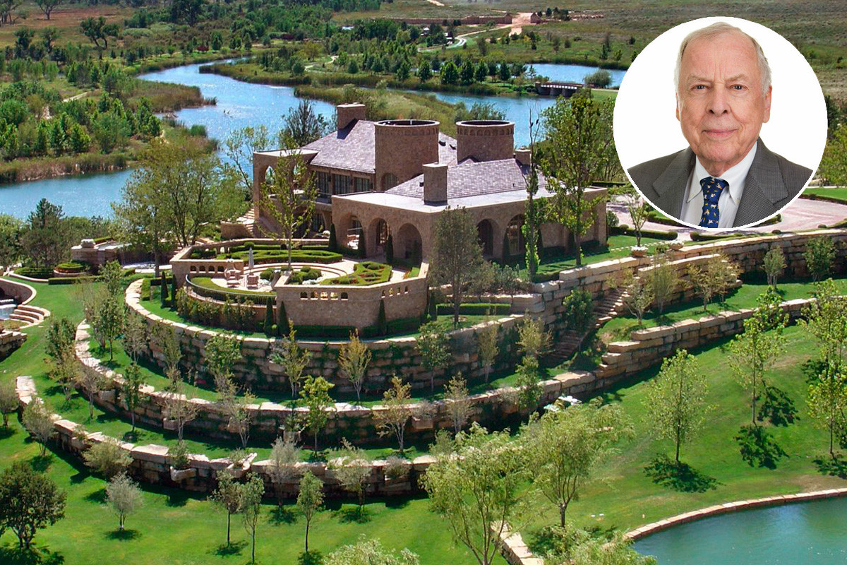 Il magnate del petrolio T. Boone Pickens vende il suo enorme ranch in ...