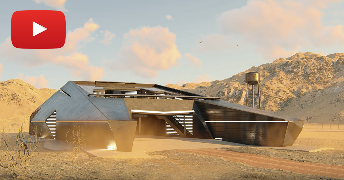La casa bunker a prova di apocalisse che si ispira al Tesla Cybertruck ...