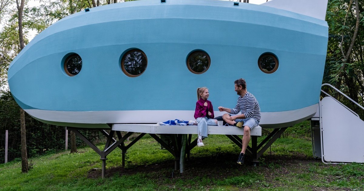 "Jet House": la mini casa a forma di aereo che nasconde una bella ...