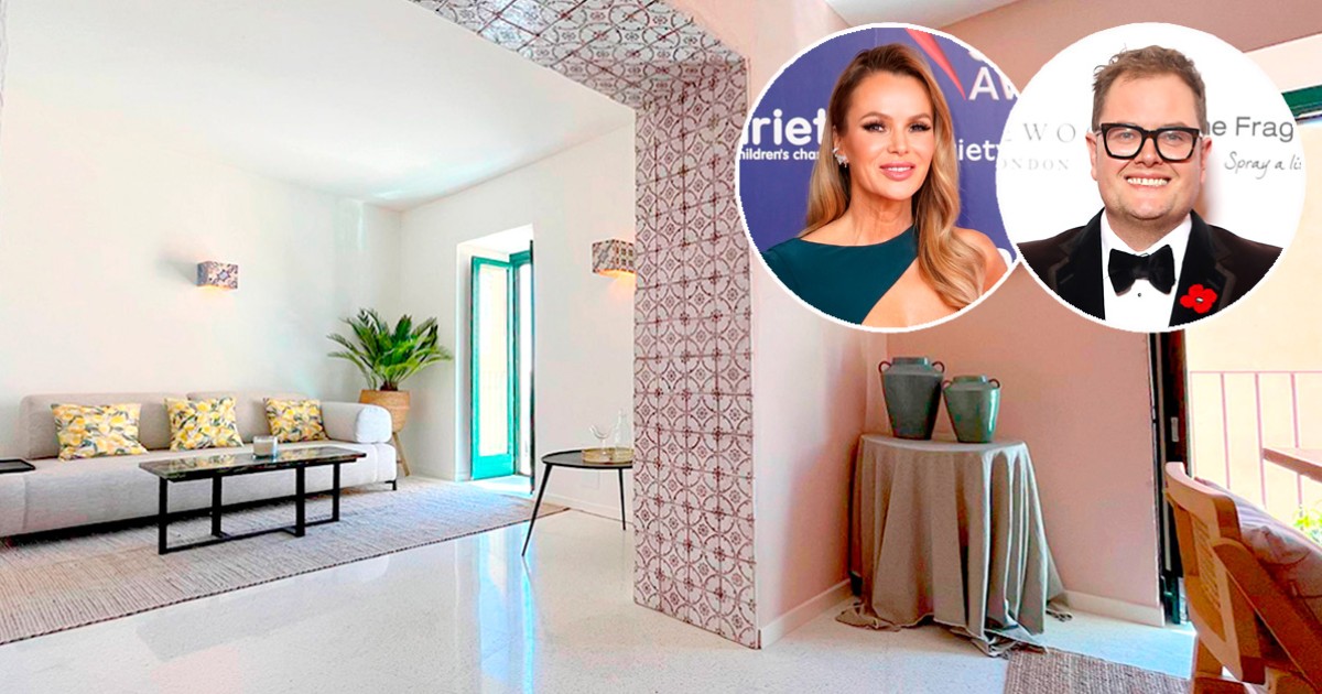 Amanda Holden and Alan Carr's renovated 1 euro house in Sicily for sale ...