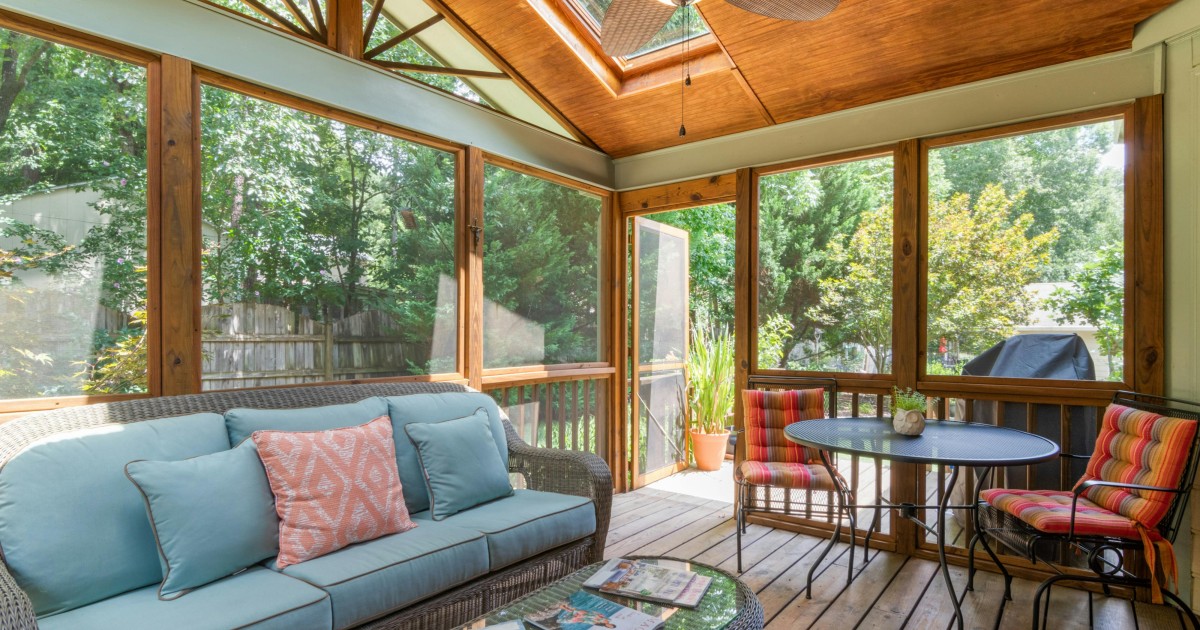 Salotto in veranda chiusa: piccola e anche a vetri — idealista/news