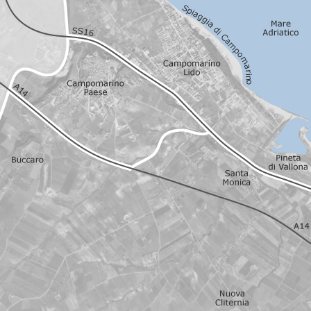 Map of Campomarino, Campobasso: homes for sale — idealista, no. 1 in Italy