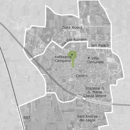 Mappa di Santa Maria Capua Vetere, Caserta: comuni con annunci di case ...