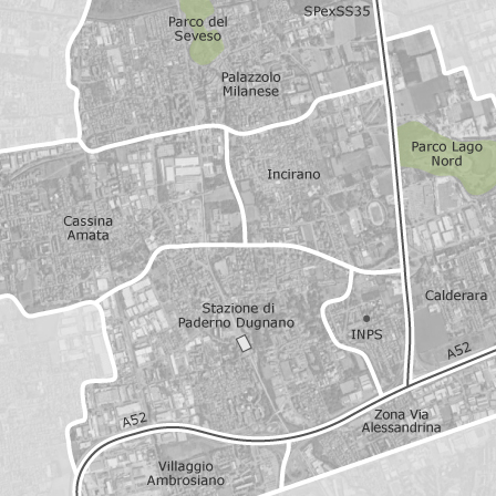 Mappa di Paderno Dugnano, Milano: comuni con annunci di case in vendita ...