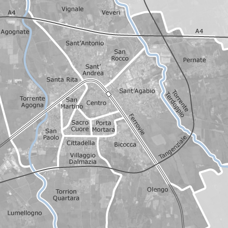 Novara Italia Mapa Fotos